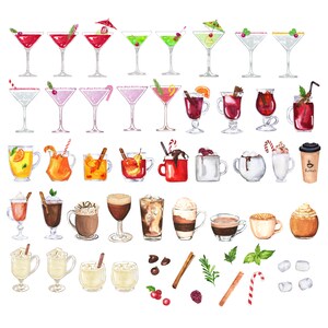 Fall Signature Drinks Sign: Autumn Cocktails Menu Template - Etsy