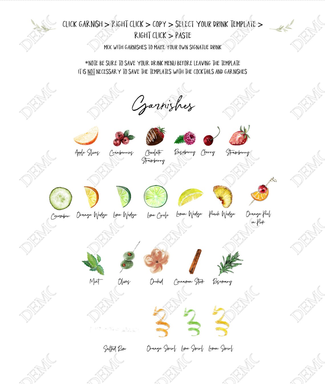 Christmas Party Drink Menu Signature Drinks Sign Holiday Bar | Etsy