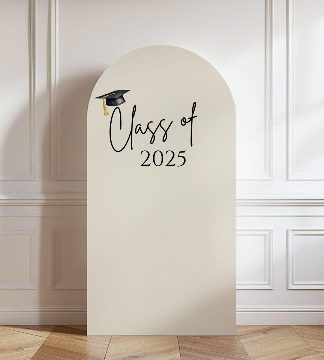Graduation Arch Backdrop PRINTED, Personalized Graduation Foamboard ...