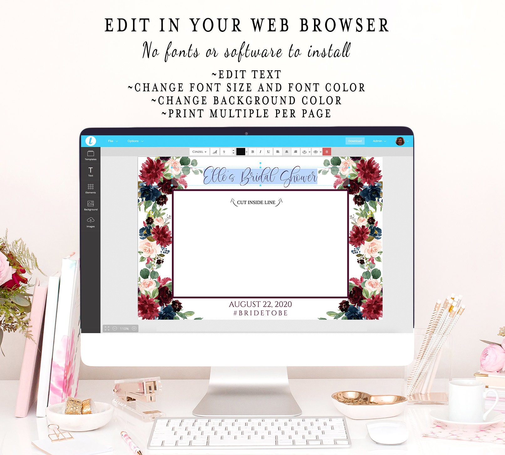 Photo Prop Frame Holiday Party Christmas Party Photo Prop - Etsy