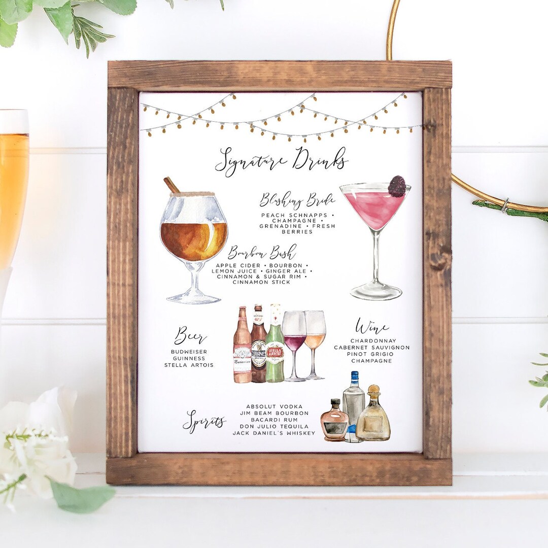 Design Your Own! 7,000+ Drink Images + Garnishes, Signature Drinks ...