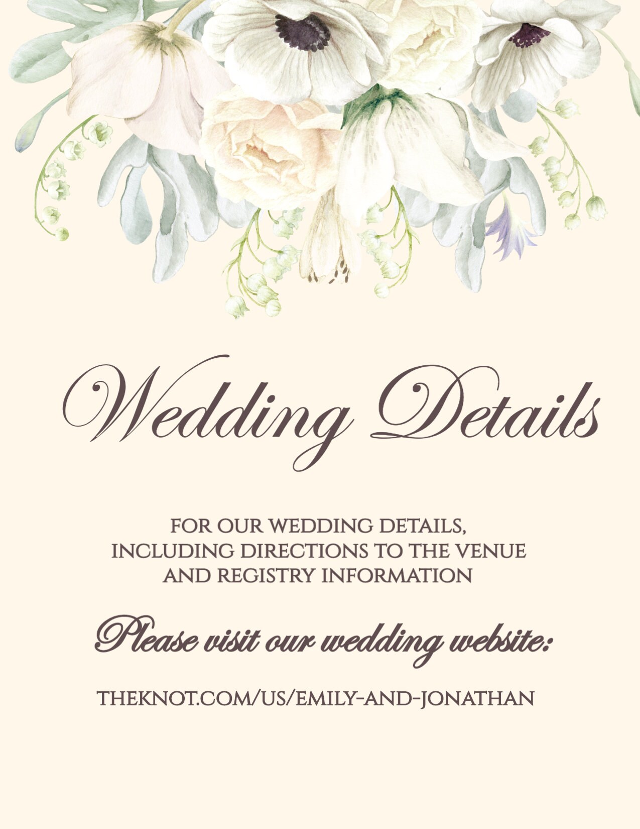 Printable Wedding Invitation Template Wedding Invitation | Etsy