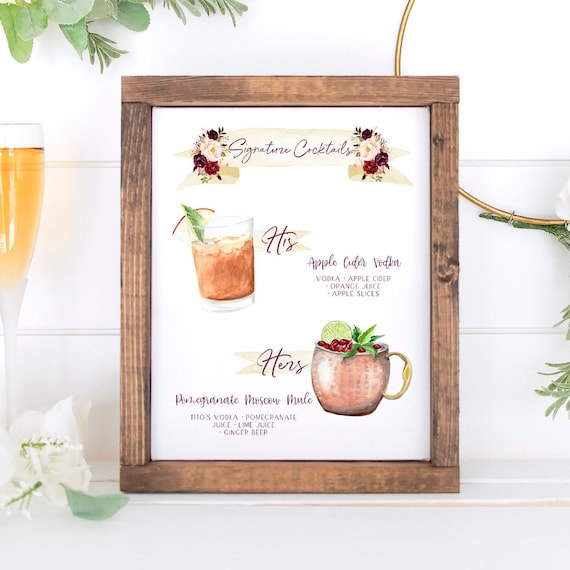 Design Your Own! 2,000+ Drink Images + Garnishes, Signature Cocktail ...