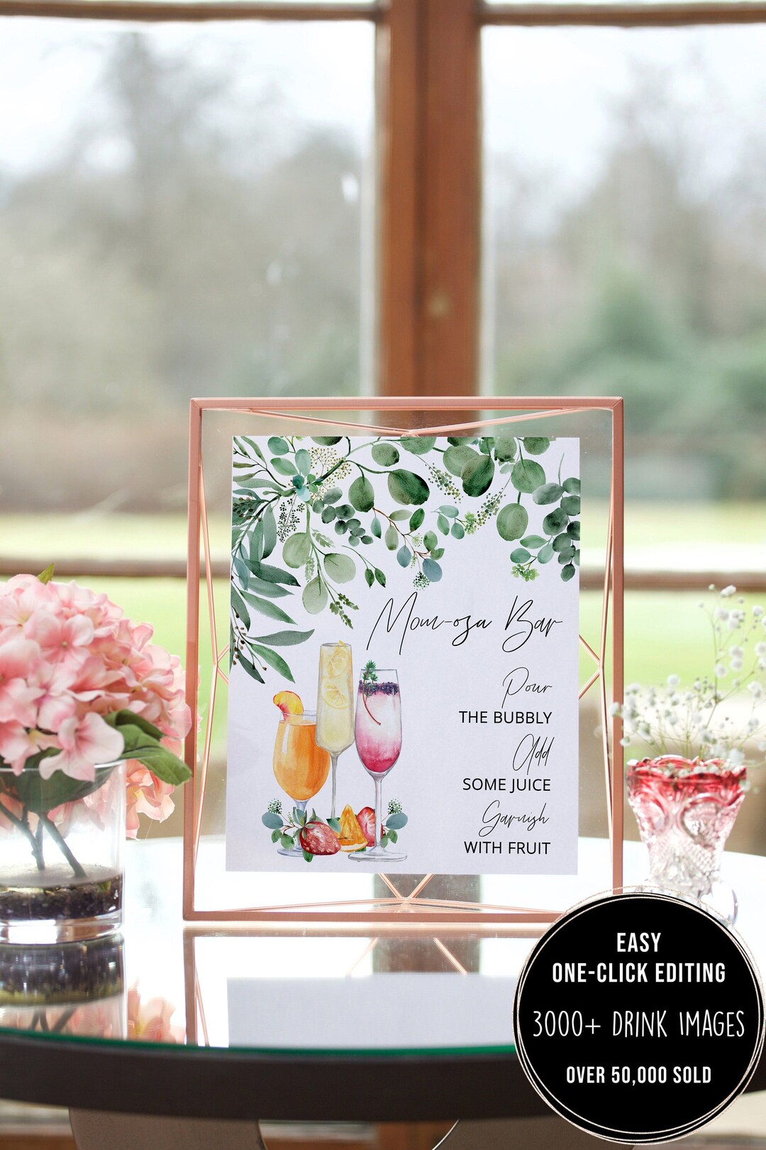 Momosa Bar Sign Download Printable Mom-osa Sign Printable - Etsy