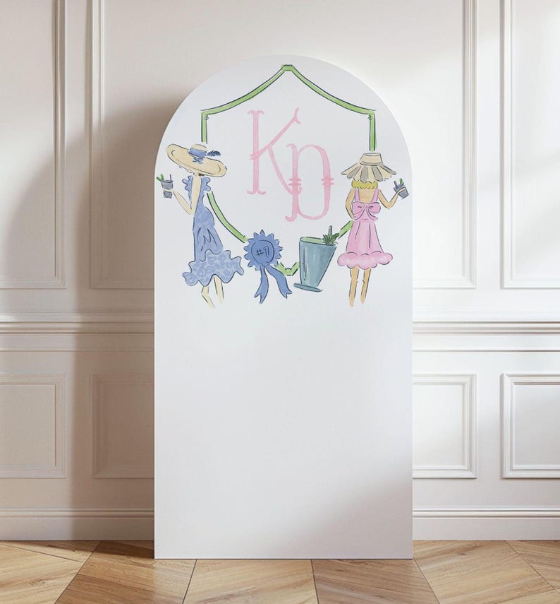 Kentucky Derby Photo Booth Backdrop: Run for the Roses Party Prop - Etsy