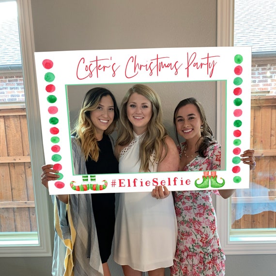Party Décor Paper & Party Supplies EDITABLE Take an #Elfie Photoboth ...