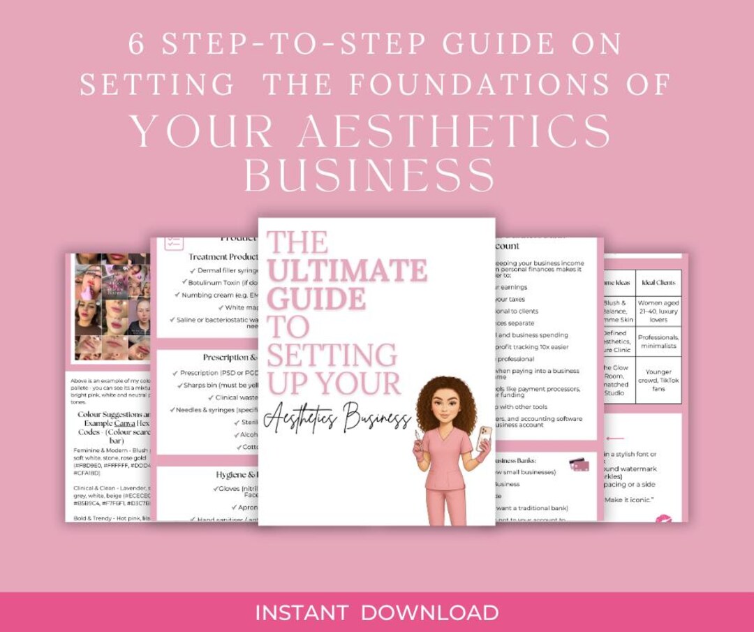 The Ultimate Guide to Setting up Your Aesthetics Business - Etsy