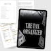Tax Organizer Template Small Business Tax Binder & Forms Instant ...
