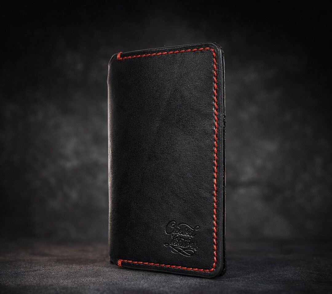 GT60 Biker Wallet Made by Cursed Leather - Etsy