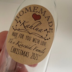 Kahlua Labels • Physical Labels • Personalized • Holiday Gifts ...