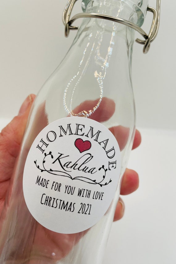 Kahlua Labels • QTY 24 • Personalized • Holiday Gifts • Homemade ...
