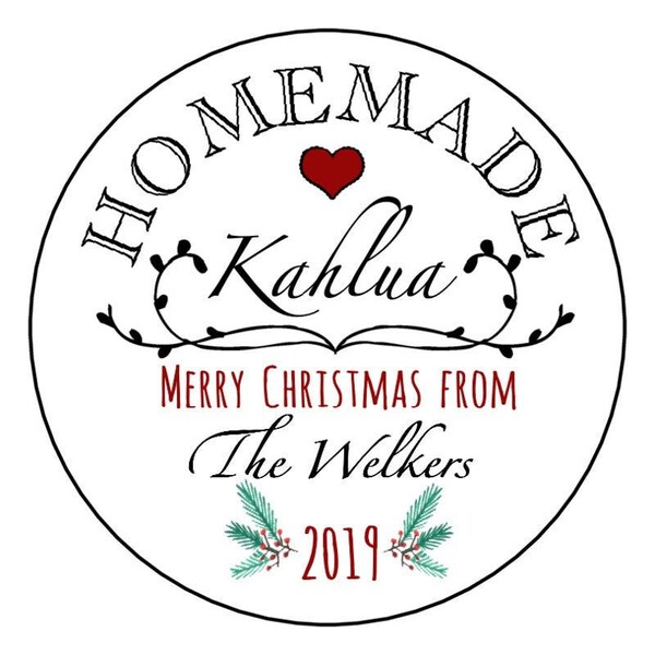 Kahlua Label - Etsy