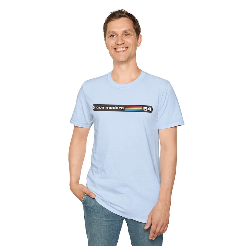 Commodore 64 T-shirt – Retro C64 Logo Tee - Etsy