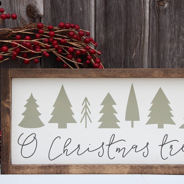 Painted Christmas Sign - Etsy