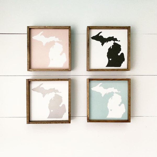 Michigan Decor - Etsy