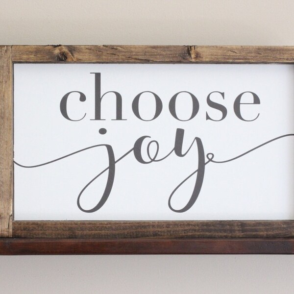Joy Sign - Etsy