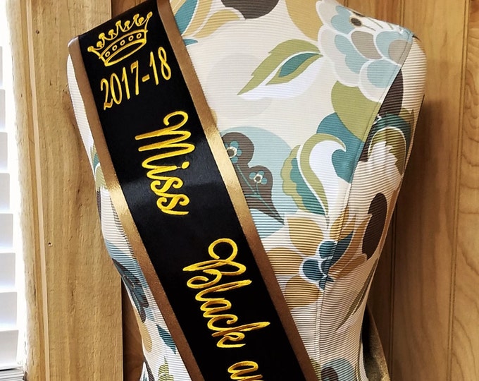 Pageant Sash, Queen Sash, Embroidered Sash, Homecoming Sash - Etsy Pageant Sash, Queen Sash, Embroidered Sash, Homecoming Sash - Etsy