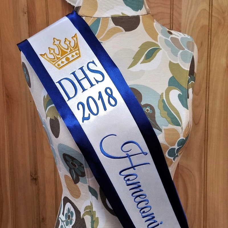Homecoming Sash Svg - Etsy