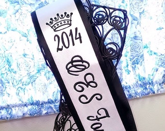 Custom Pageant Sash - Etsy