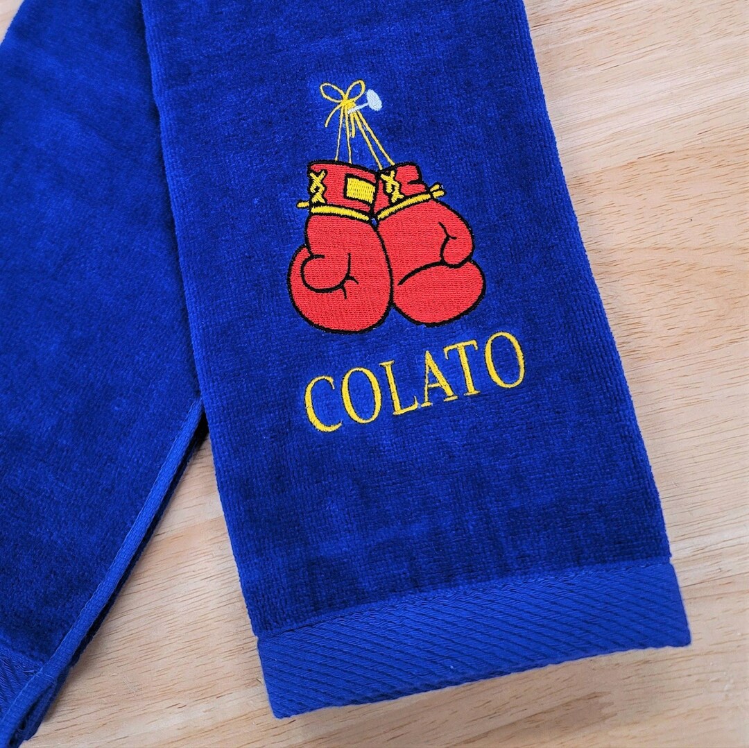 Personalized Sport Towel, Boxing Gloves, Gym Towel, Birthday Gift - Etsy