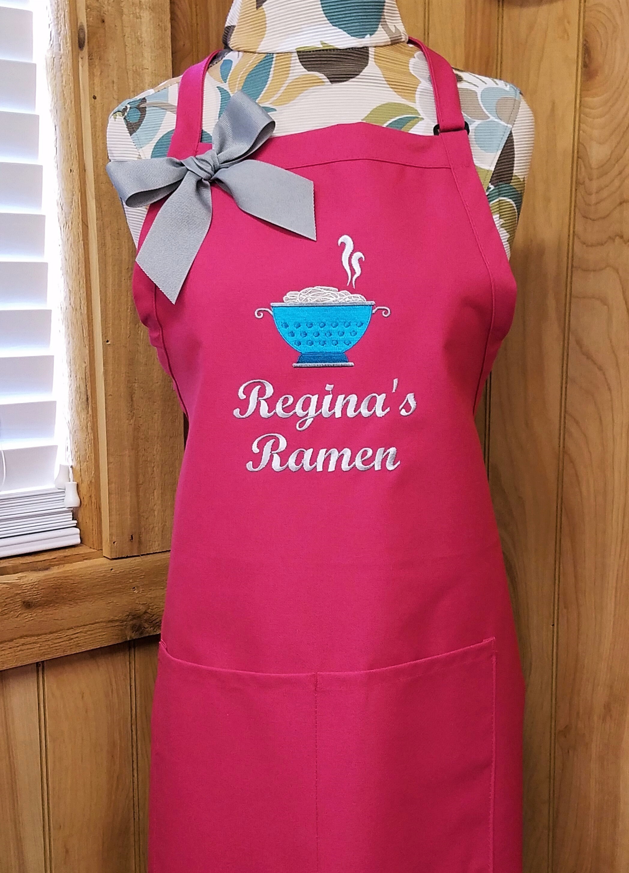 Personalized Apron Kitchen Apron Pasta Apron Monogrammed | Etsy