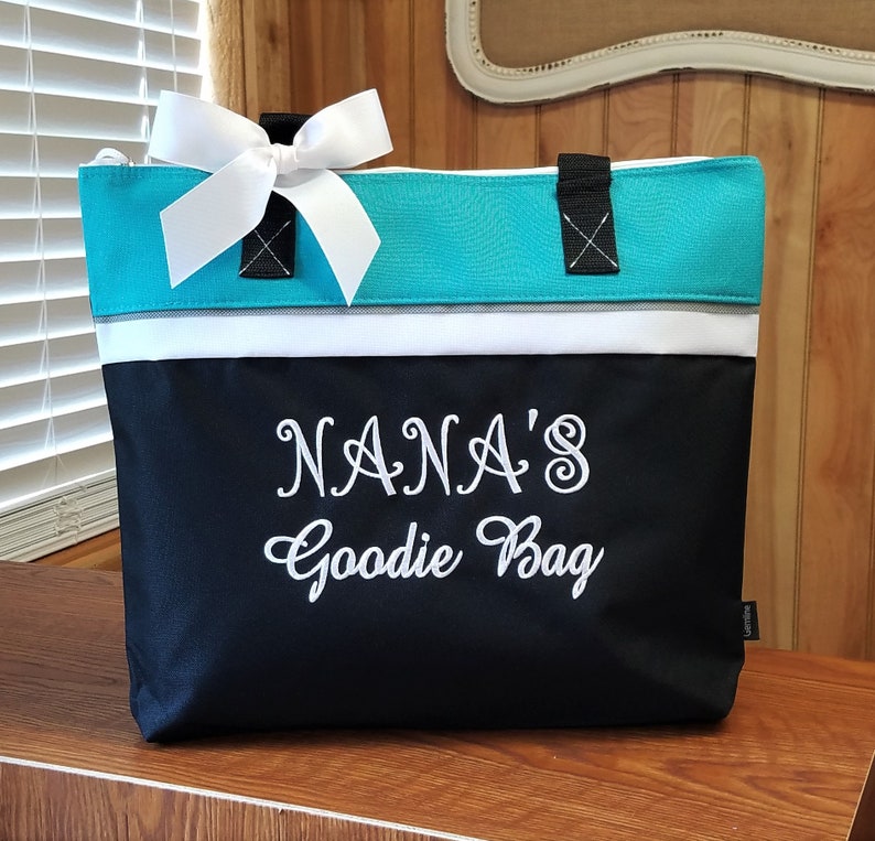 Grandma Tote Bag Personalized Tote Bag Grandma's Goodie - Etsy Grandma Tote Bag Personalized Tote Bag Grandma's Goodie - Etsy