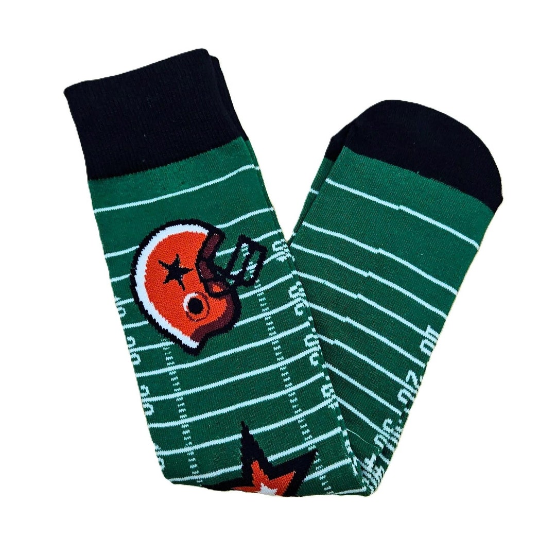Embroidered Football Socks: Personalized Team Sports Gift - Etsy
