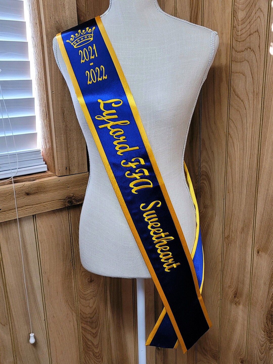 Pageant Sash, FFA Sweetheart Sash, School Event Sash, Homecoming Sash ...