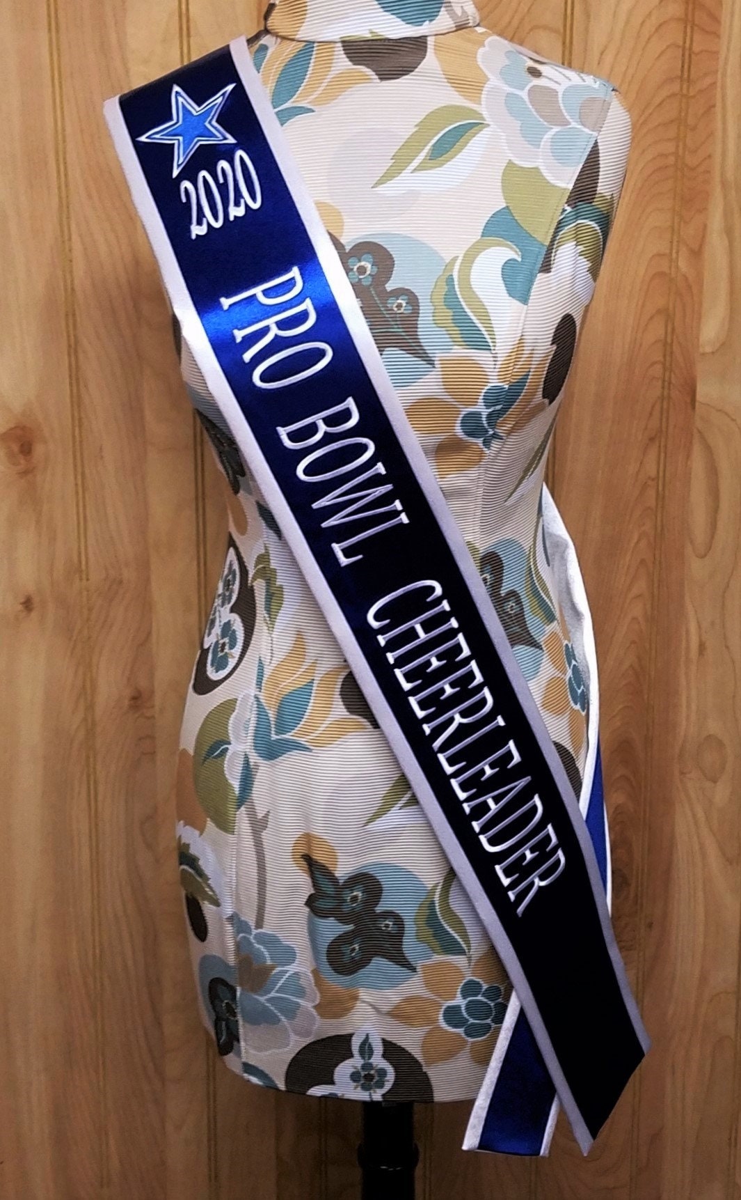Embroidered Satin Pageant Sash: Custom Monogrammed Sash - Etsy