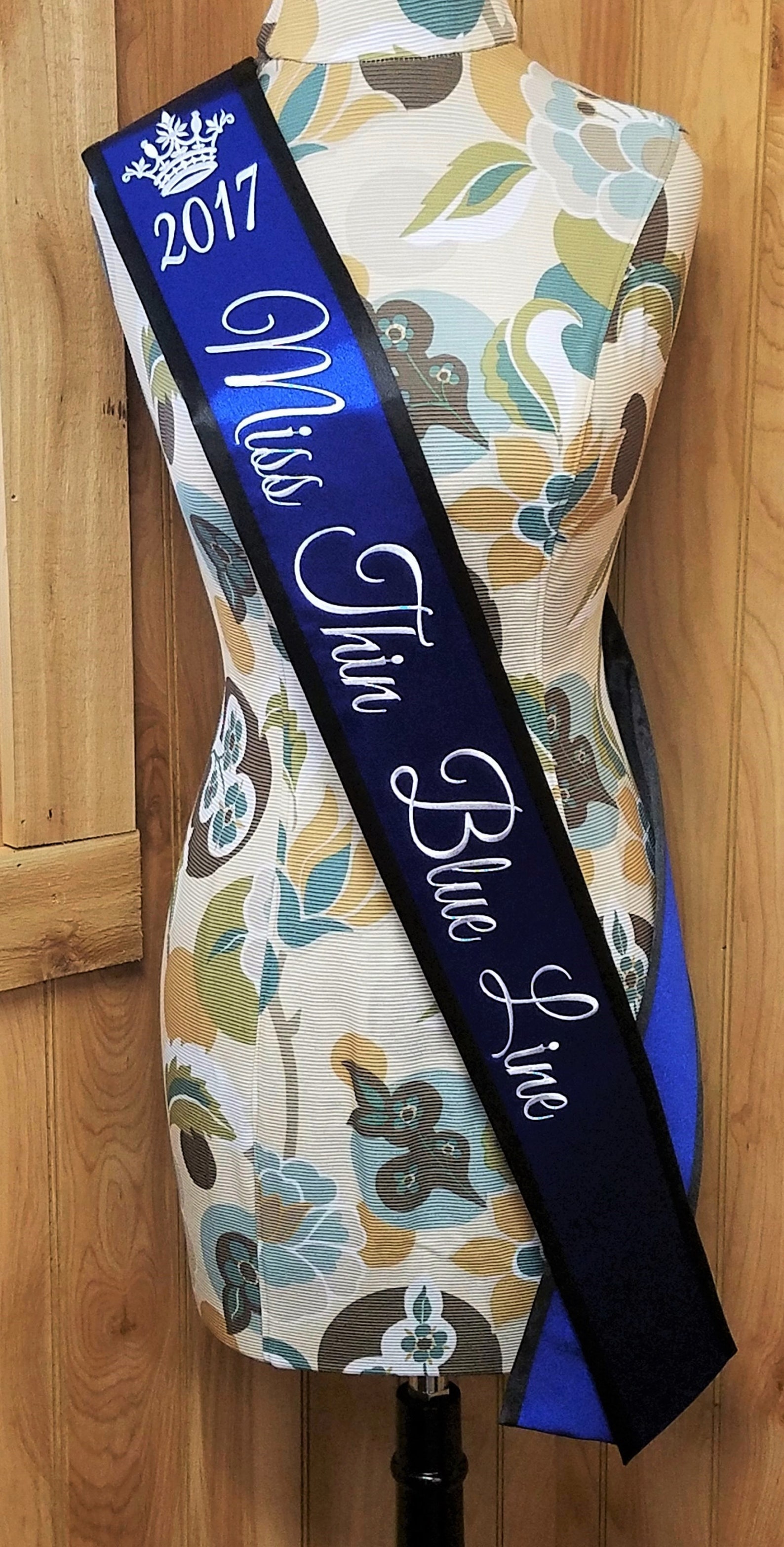 Embroidered Pageant Sash: Personalized Satin Festival Award - Etsy