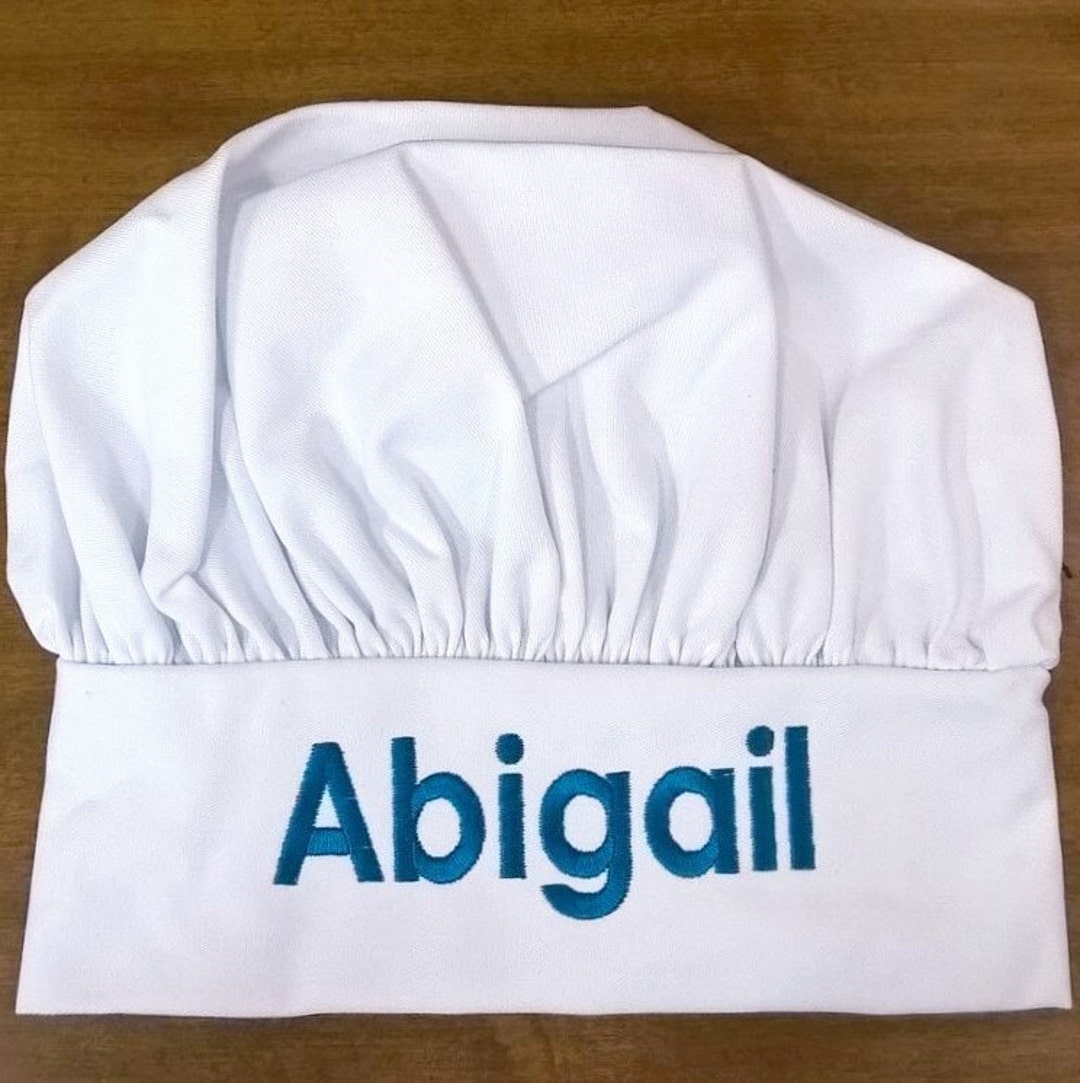 Chef Hat, Personalized Chef Hat, Monogrammed Chef Hat, Birthday Gift - Etsy