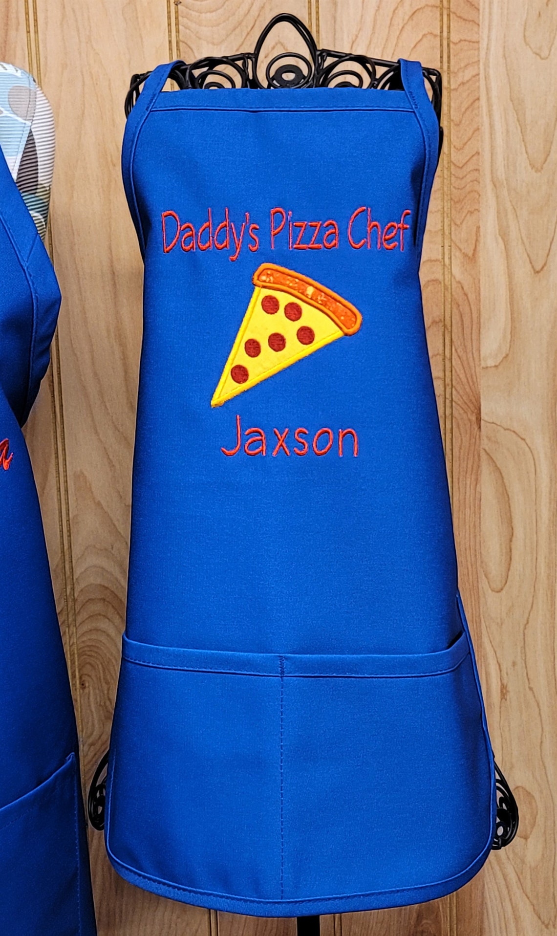 Pizza Apron Set Dad & Child Aprons Personalized Aprons | Etsy