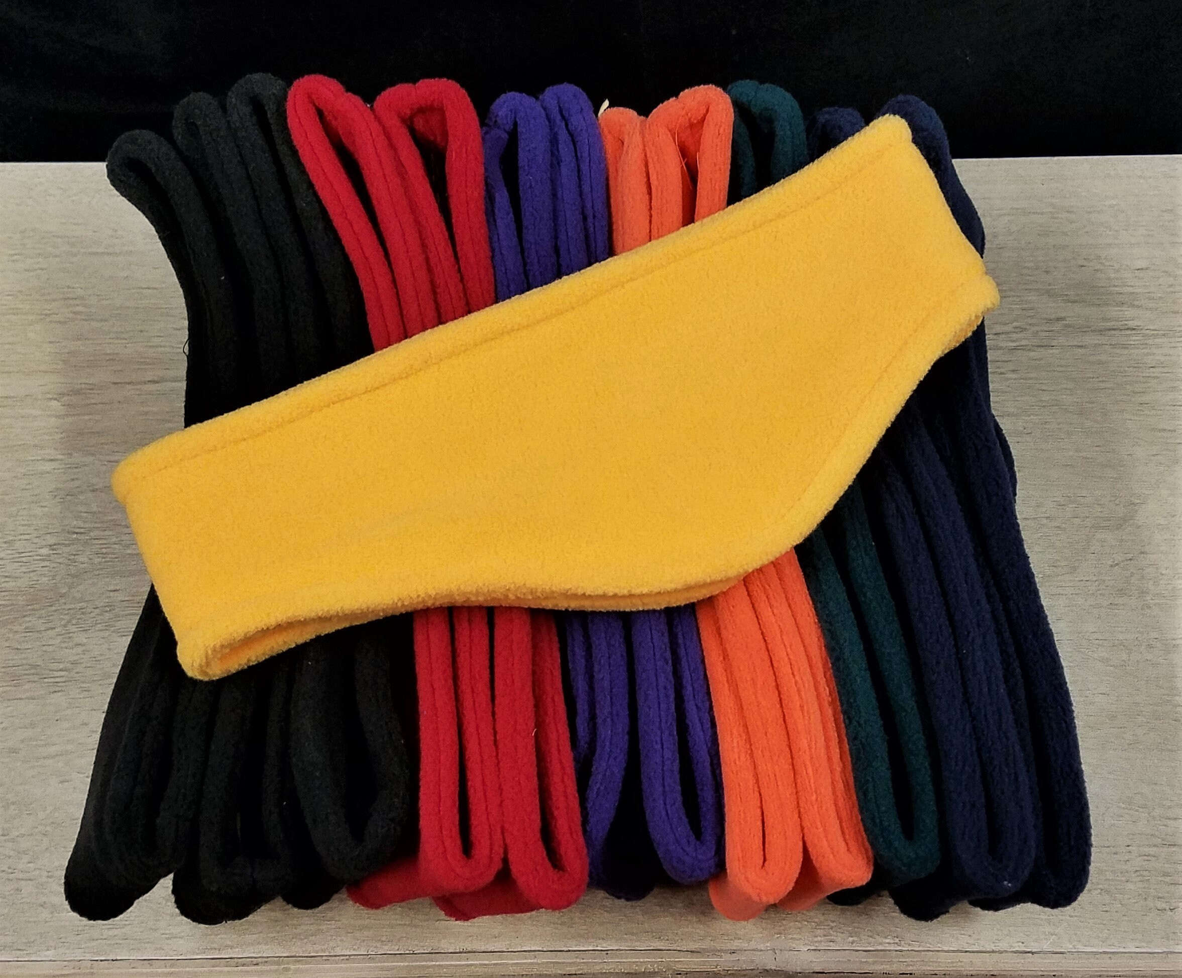 Fleece Headband Monogrammed Head Band Personalized Gift - Etsy