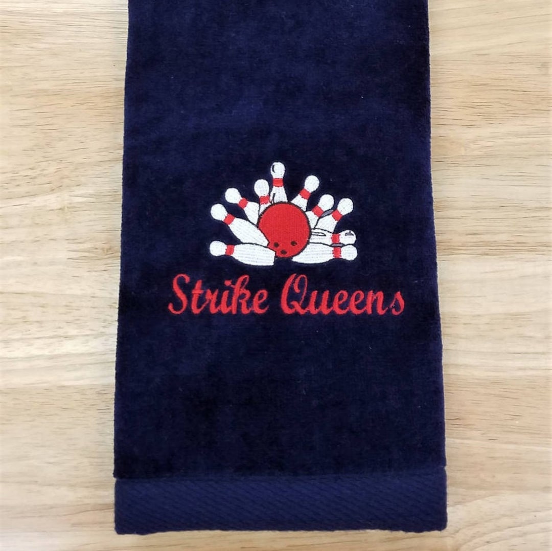 Bowling Towel, Personalized Sports Towel, Monogrammed Towel ...