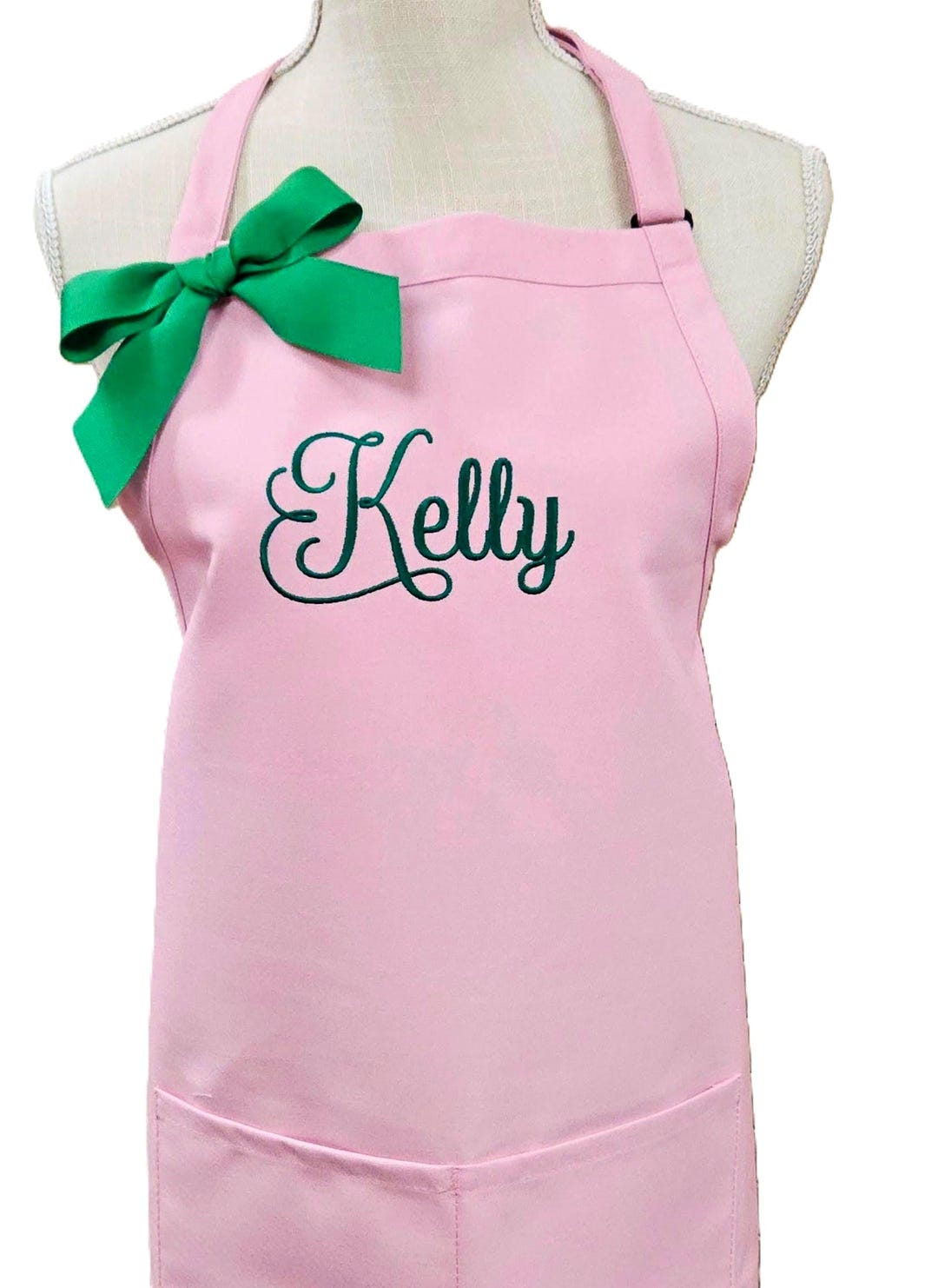 Customized Apron With Monogram - Personalized Kitchen Cooking Gift - Etsy