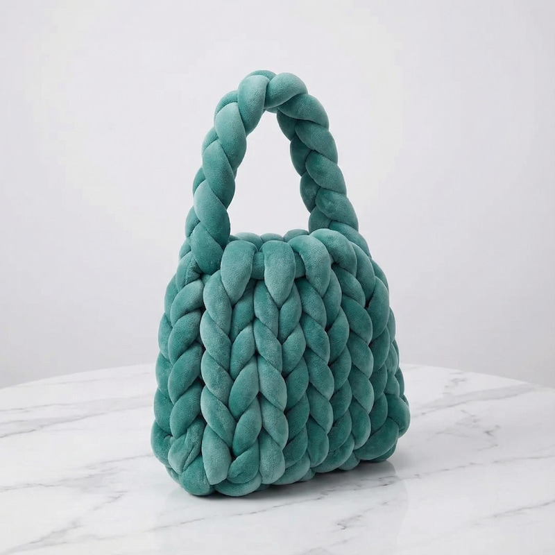 Chunky Velvet Hand Bags - Etsy