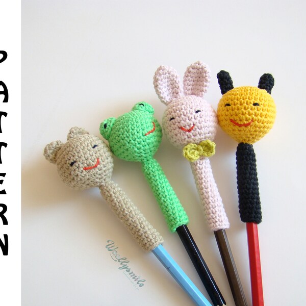 Crochet Pencil Topper - Etsy
