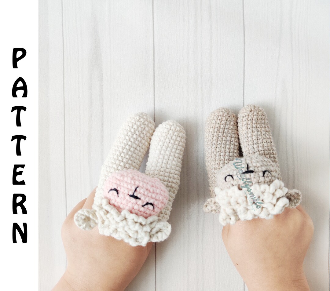 Crochet Two Finger Puppets Sheep Pattern / PDF Digital Download - Etsy