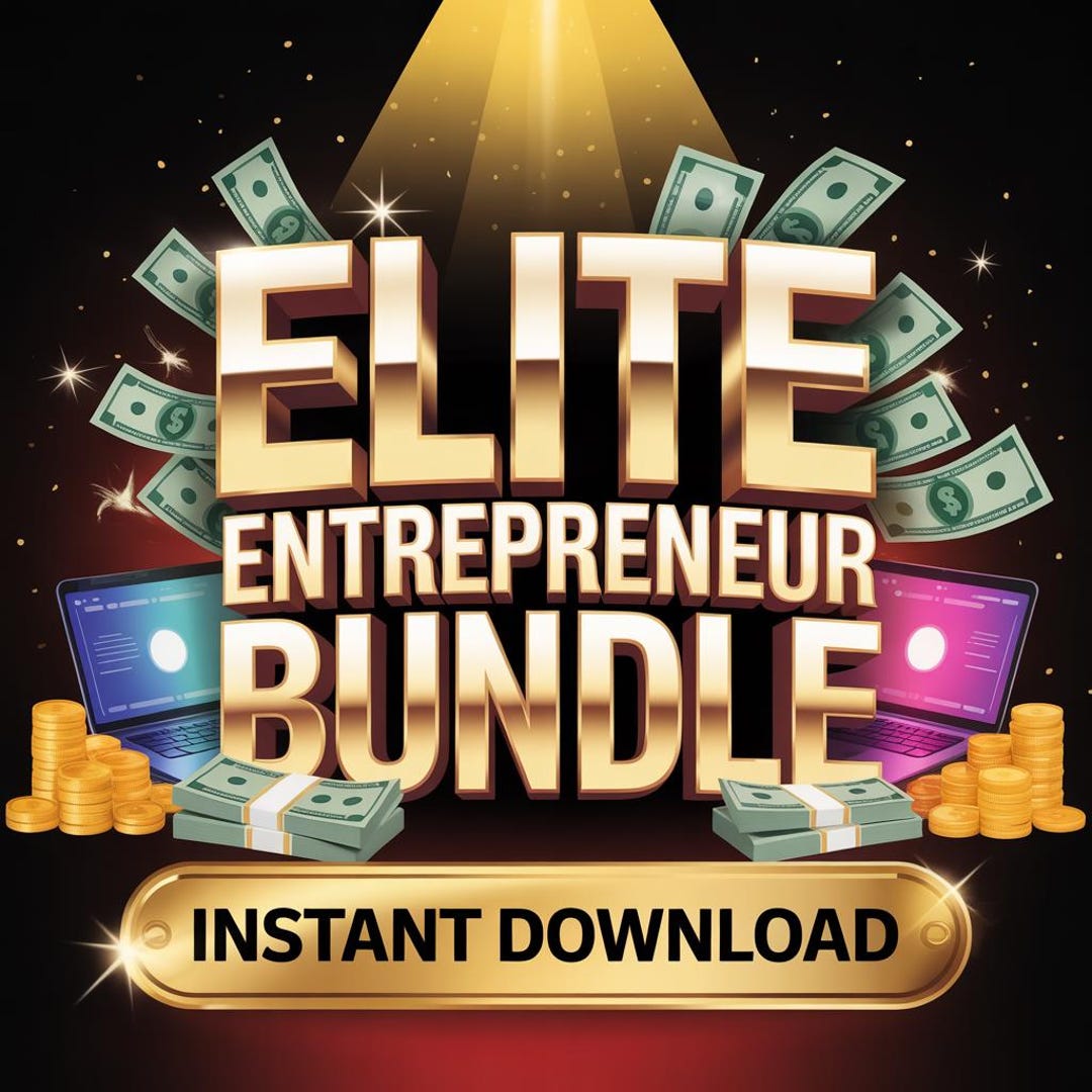 Elite Entrepreneur Bundle: Digital Business Kit With Master Resell ...