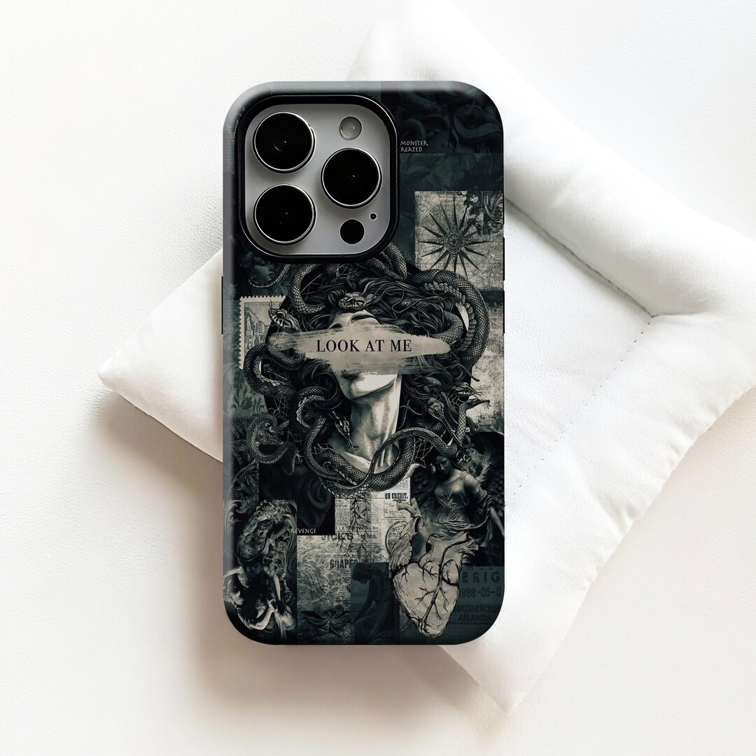 Dark Collage Art Phone Case,classical Sculpture,mythological Elements ...
