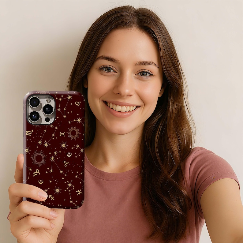 Retro Mysterious Astrology Theme Phone Case,golden Symbols,star Trails ...