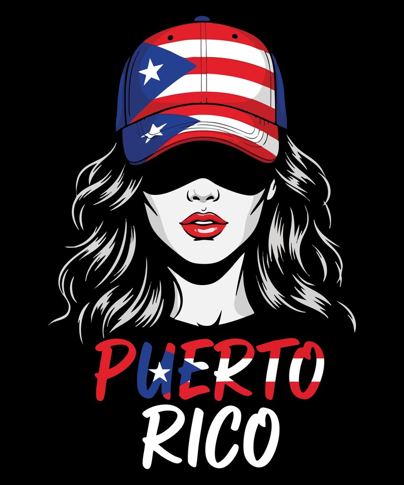 Puerto Rico Bundle Five (5) Png's | Modern Caribbean Printable | Island ...