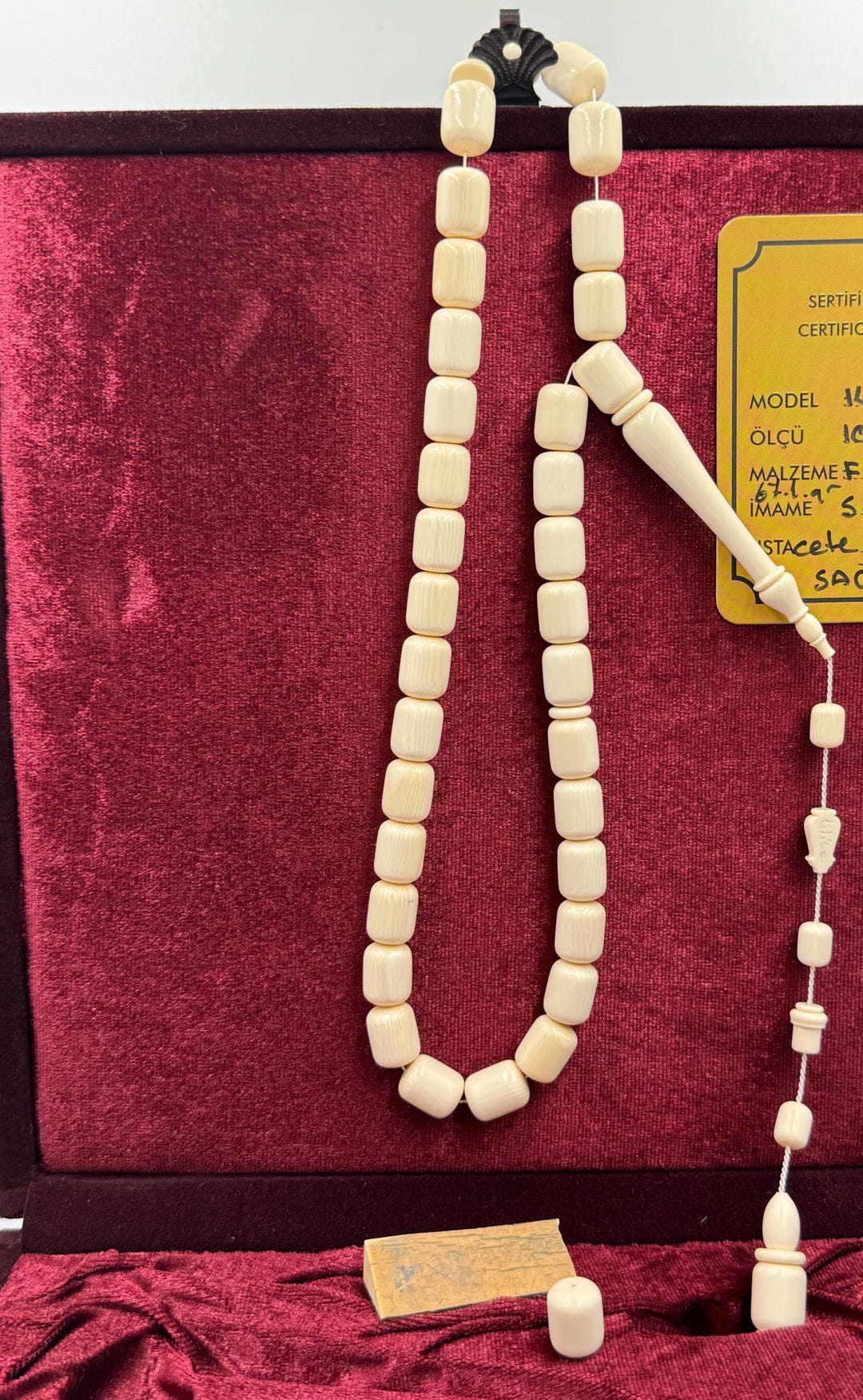 Handmade Islamic Prayer Beads - Resin Tasbih - Etsy