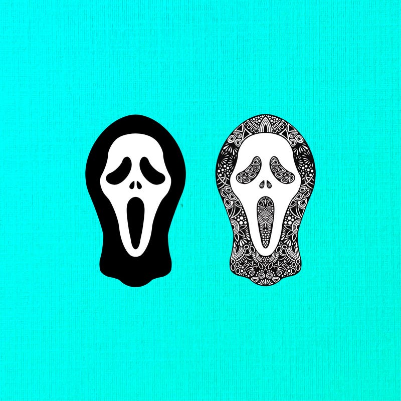 Ghostface Scary Movie Mask - Etsy