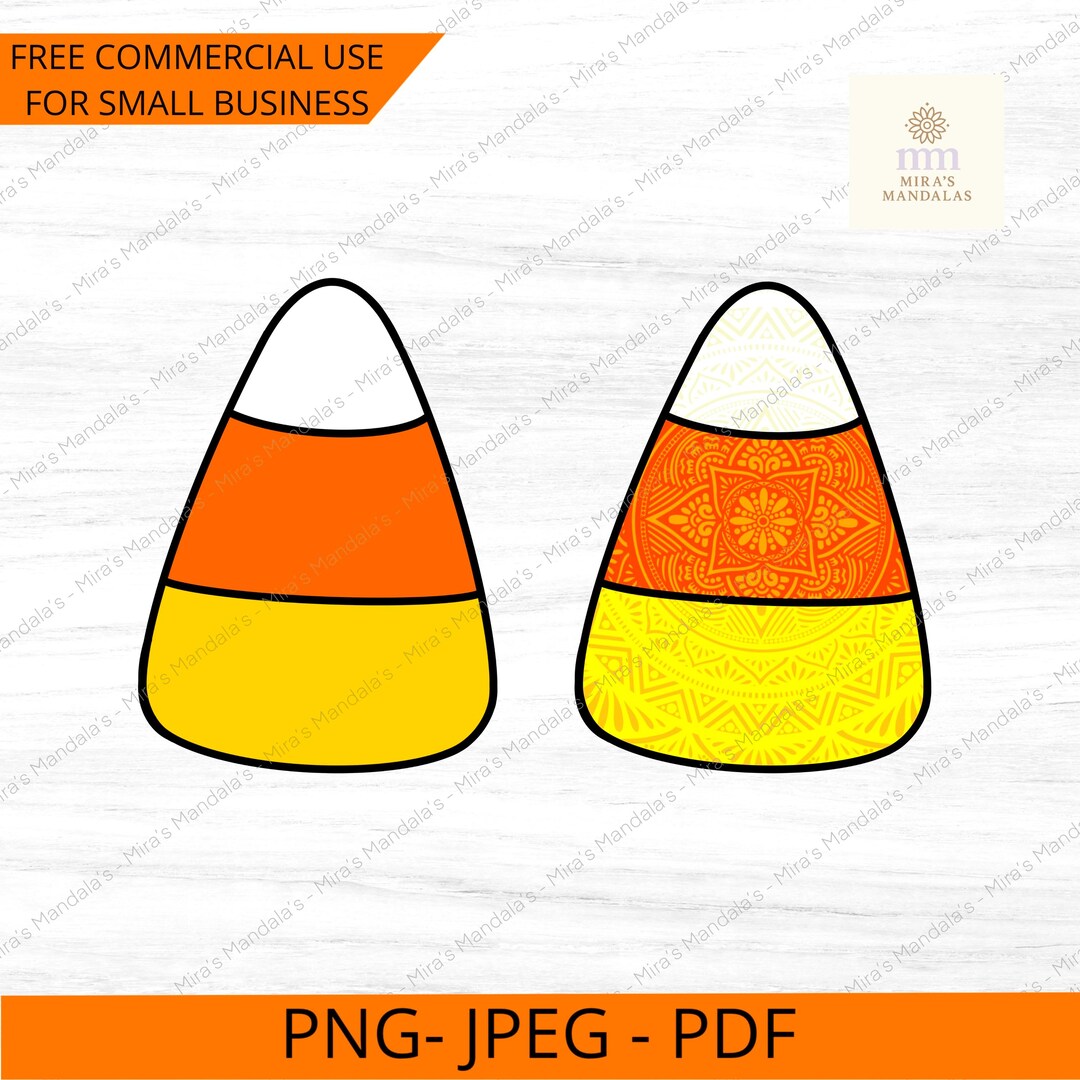 Candy Corn Clipart | Halloween | Spooky Season | PNG | JPEG | PDF ...