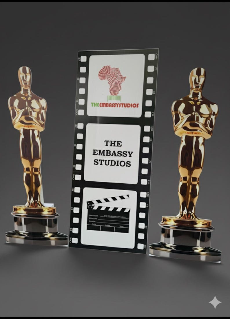 Custom Oscar Statue Standee | Hollywood Party Decor - Etsy