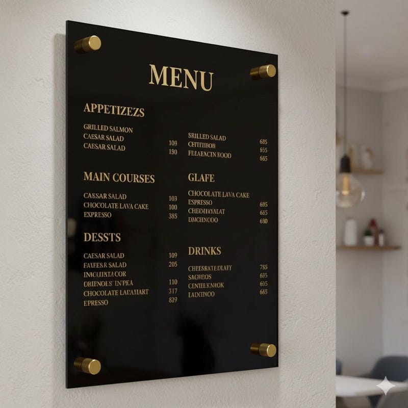 Custom Price List Board - Etsy
