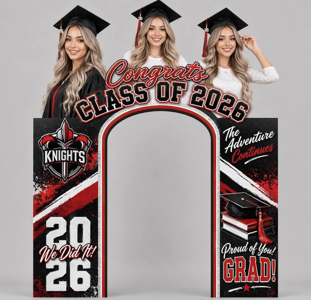 Class of 2026 Graduation Arch, Photo Booth Frame, Grad Party Decor ...