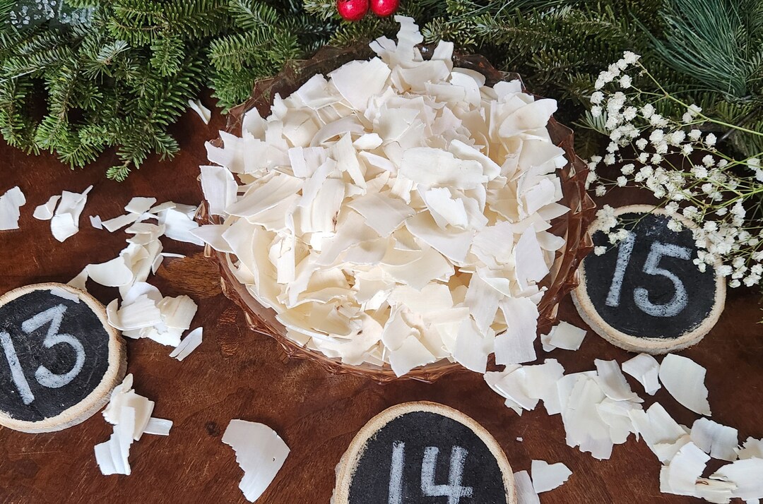 Biodegradable Confetti, Ivory Natural Sola Flower Petals, Wedding Toss ...