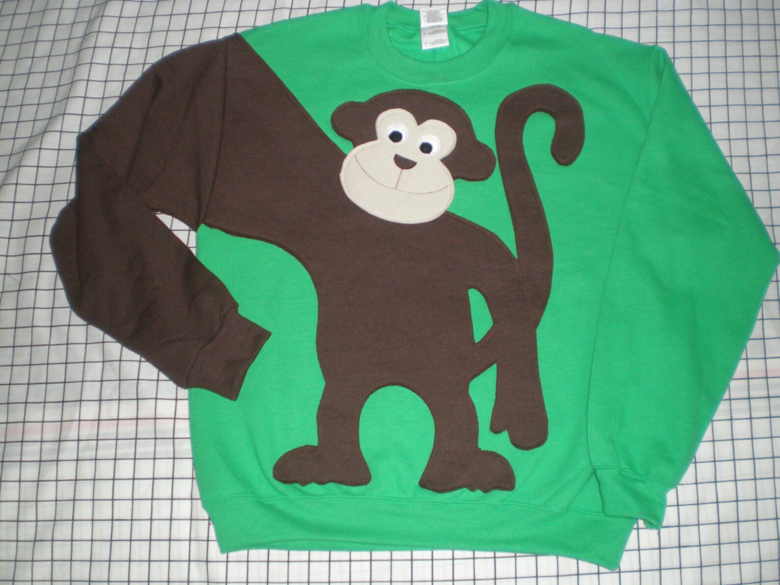MONKEY Sweatshirtmonkey Shirt Monkey Jumper Adult Size You - Etsy